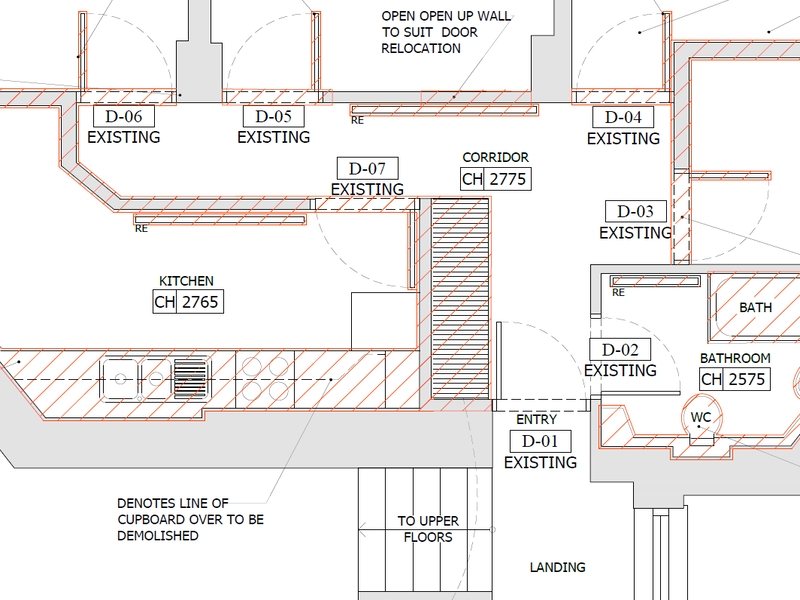 Corridor Floor Pattern Plans